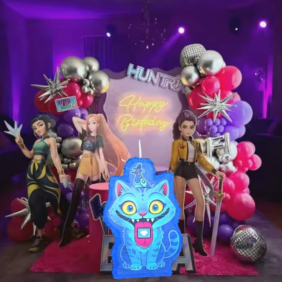 Handmade | Party Supplies | Derpy The Tiger Pinata From Kpop Demon ...